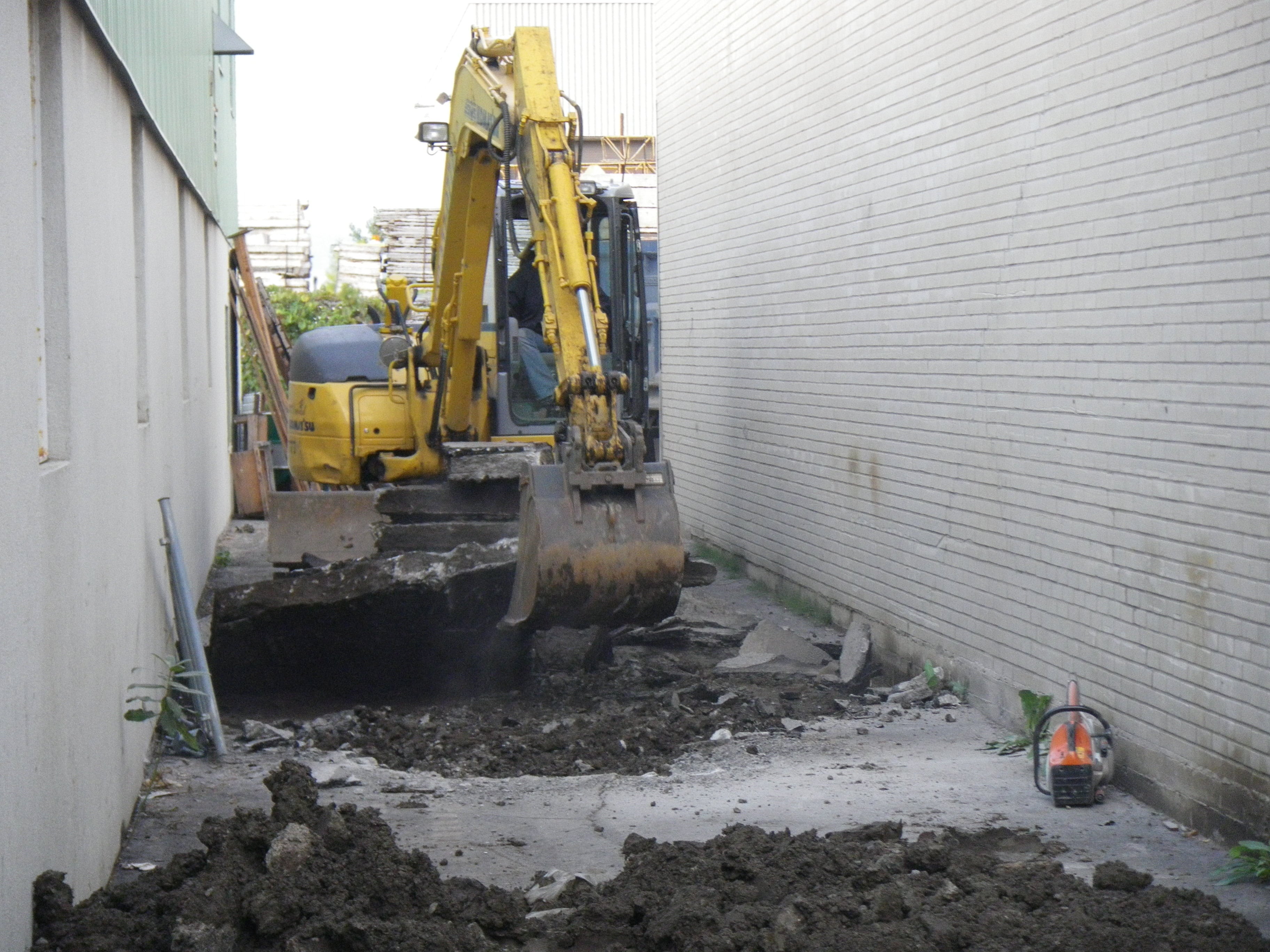 Gesco Construction : Services de cassage de béton